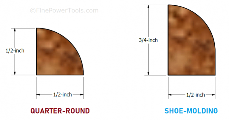 Shoe Molding Vs Quarter Round. Base Shoe Types & Installation